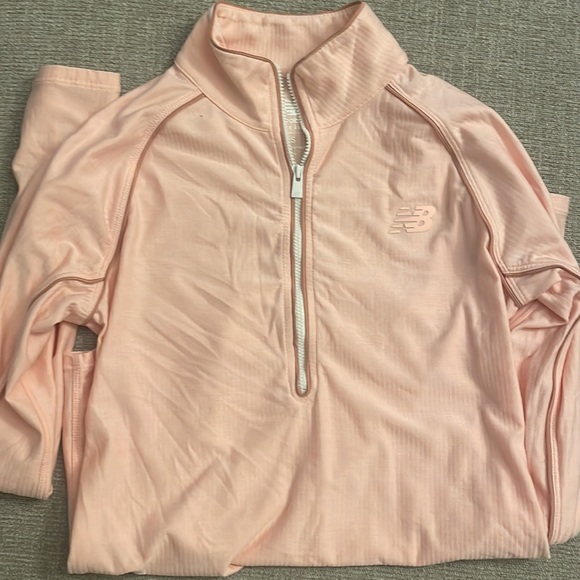 New Balance | Sweaters | New Balance Pink Half Zip | Poshmark
